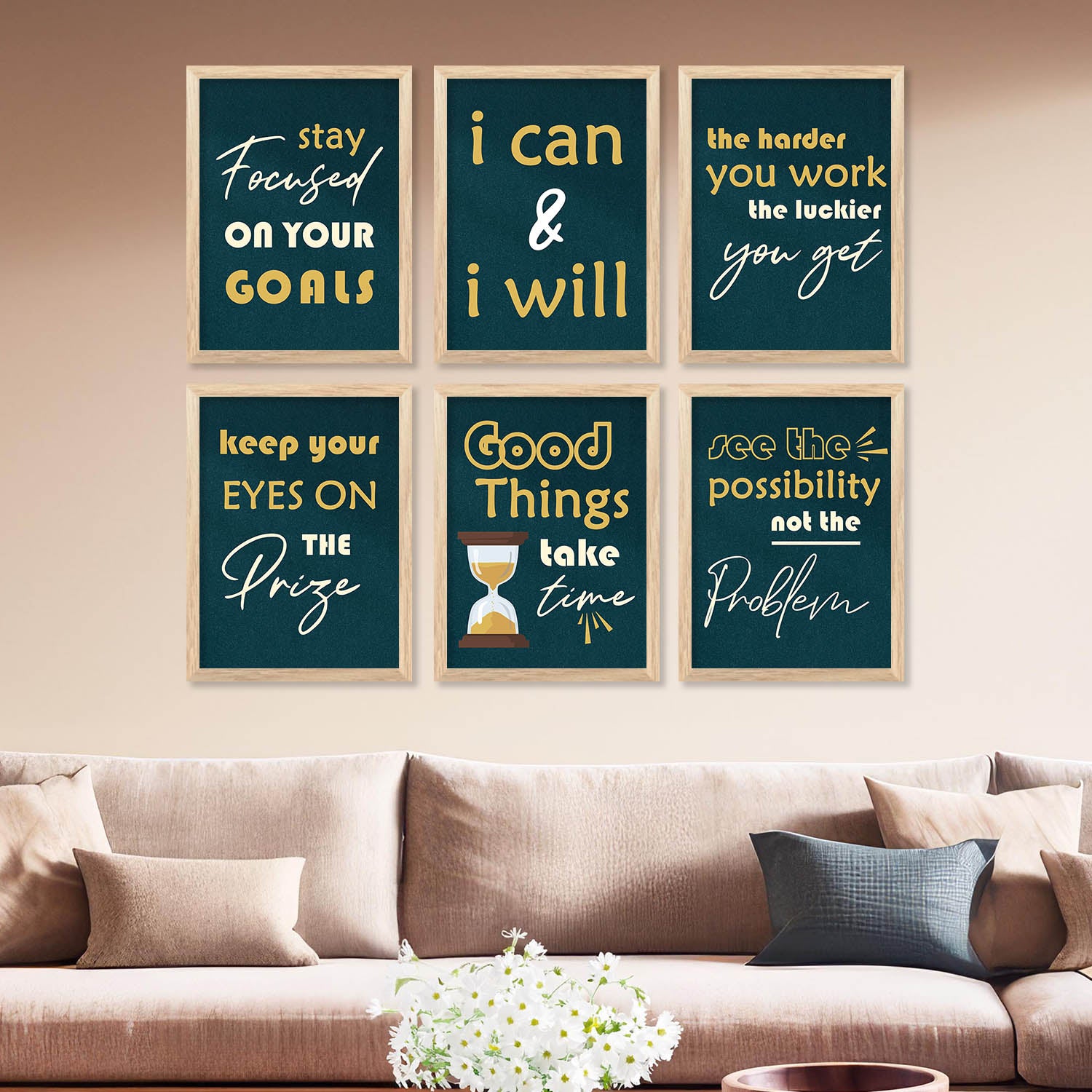 wall painting wall decoration Motivational Wall Art Home Décor Poster ...