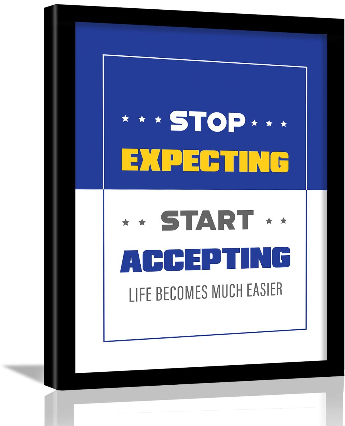 Motivational Quote Framed Poster for Room Home and Office Wall Decor ...