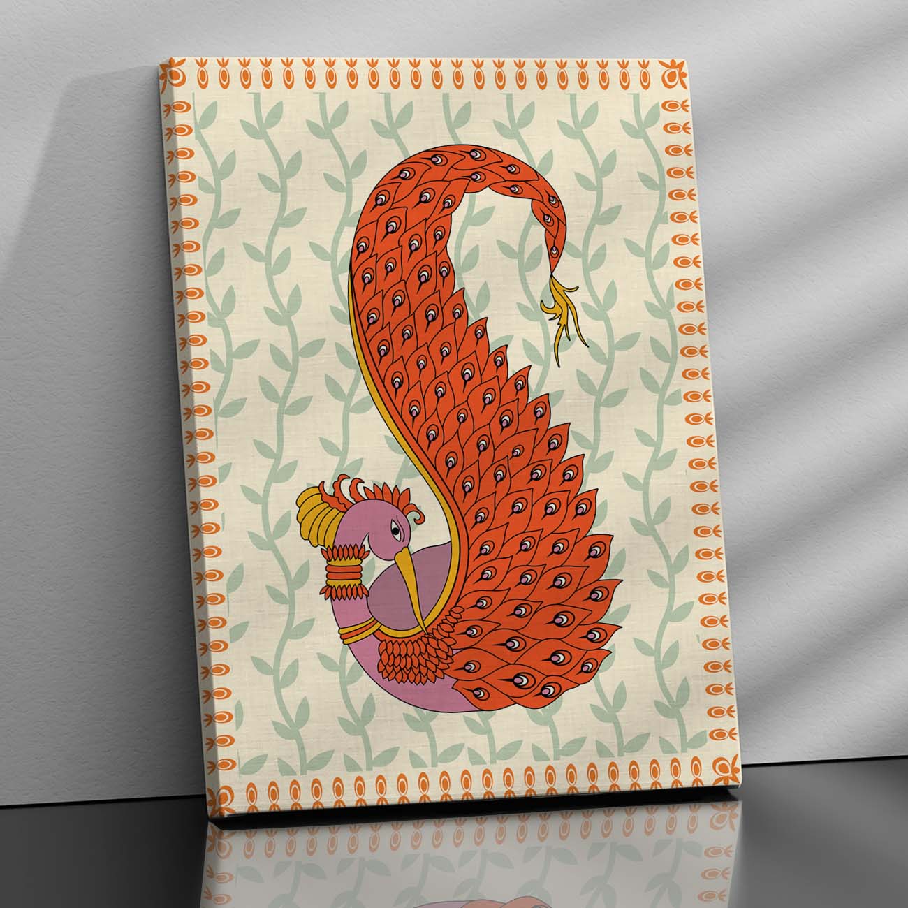 Gond Wall Art For Home Decor Canvas Painting Wall Decor – Kotart