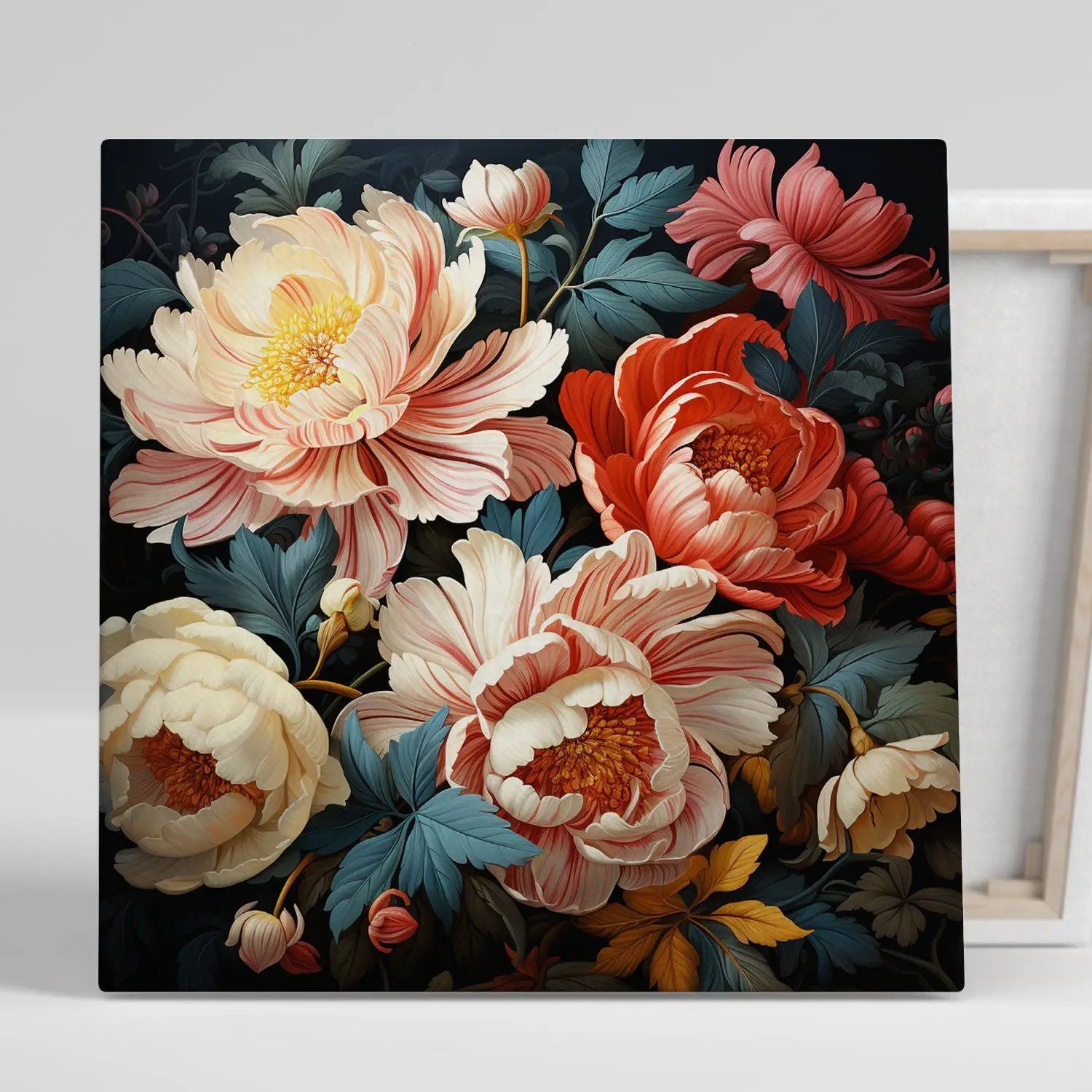 Beautiful Floral Canvas Print for Living Room Bedroom Home and Office ...