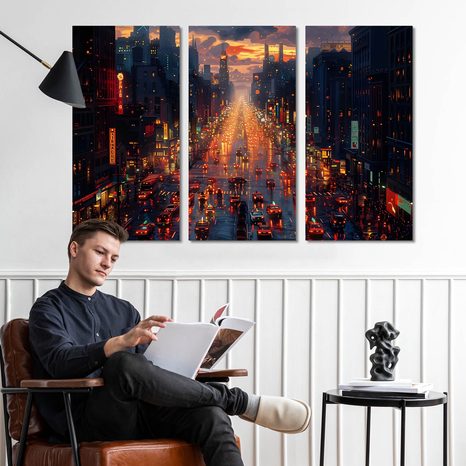 City View Wall Art Canvas For Wall Décor - Kotart