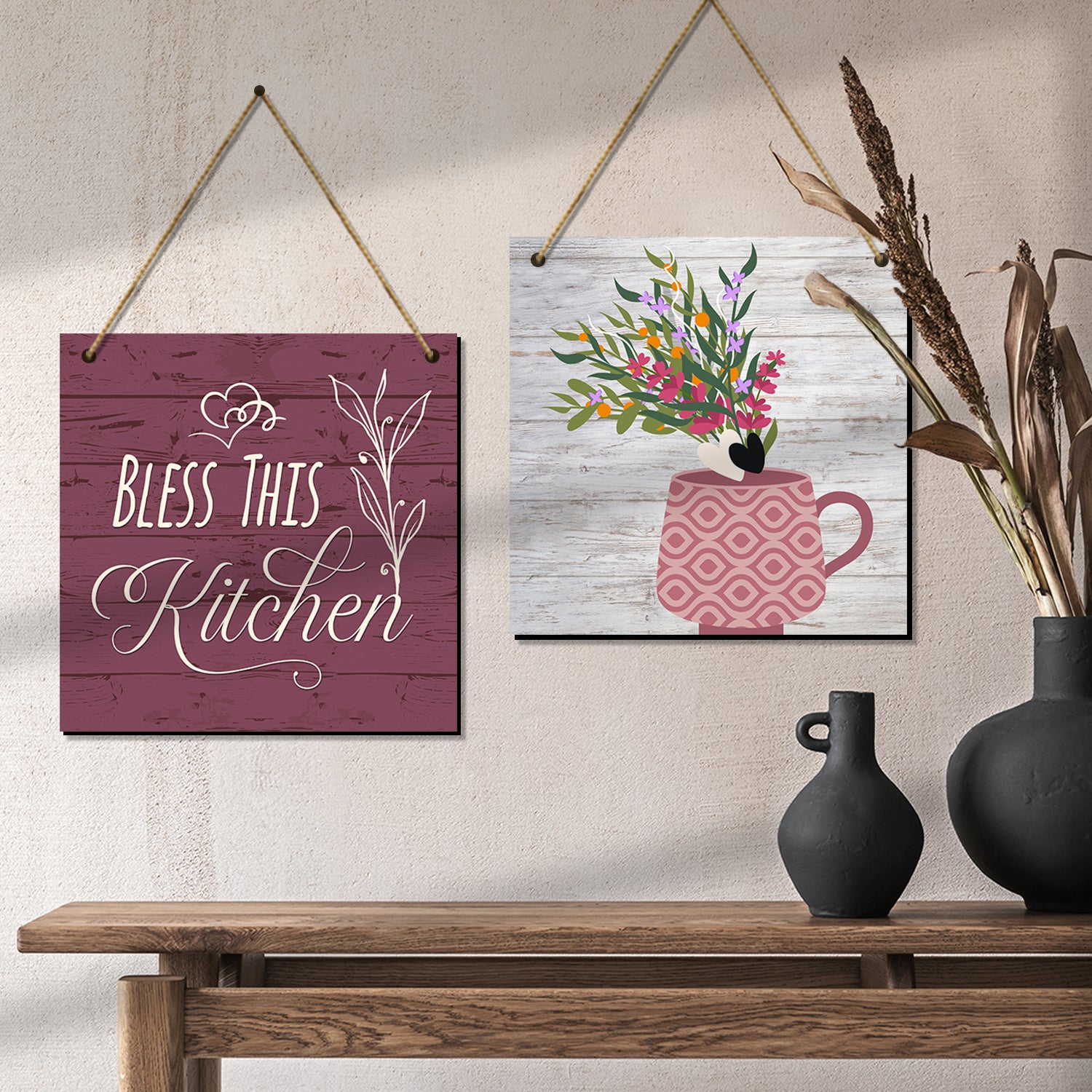 Wall Hangings for Kitchen Restaurant Cafe Wall Decor – Kotart