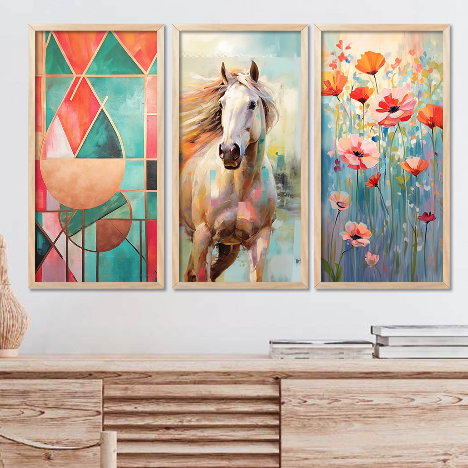 Modern Wall Art Home Décor Living Room , Decorative Wall Paintings