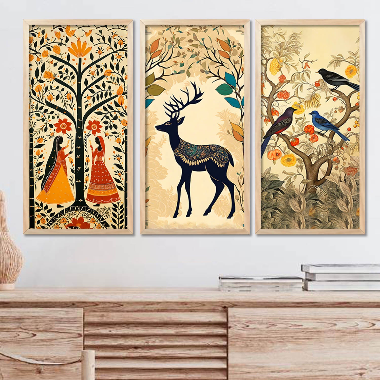 Traditional Wall Art Home Decor Living Room , Decorative Wall Prints ...