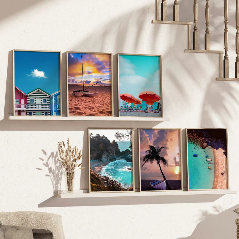 Travel Inspired Framed Posters for Home and Office Wall Decor - Poster ...