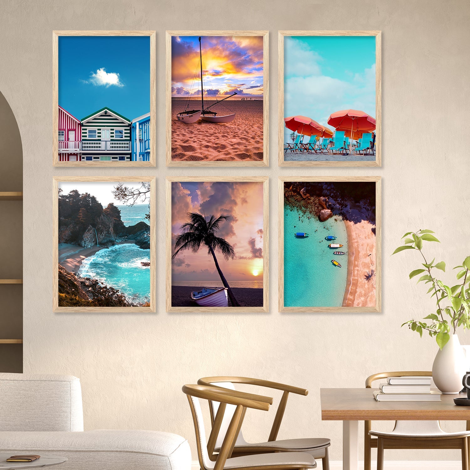 Travel Inspired Framed Posters for Home and Office Wall Decor - Poster ...