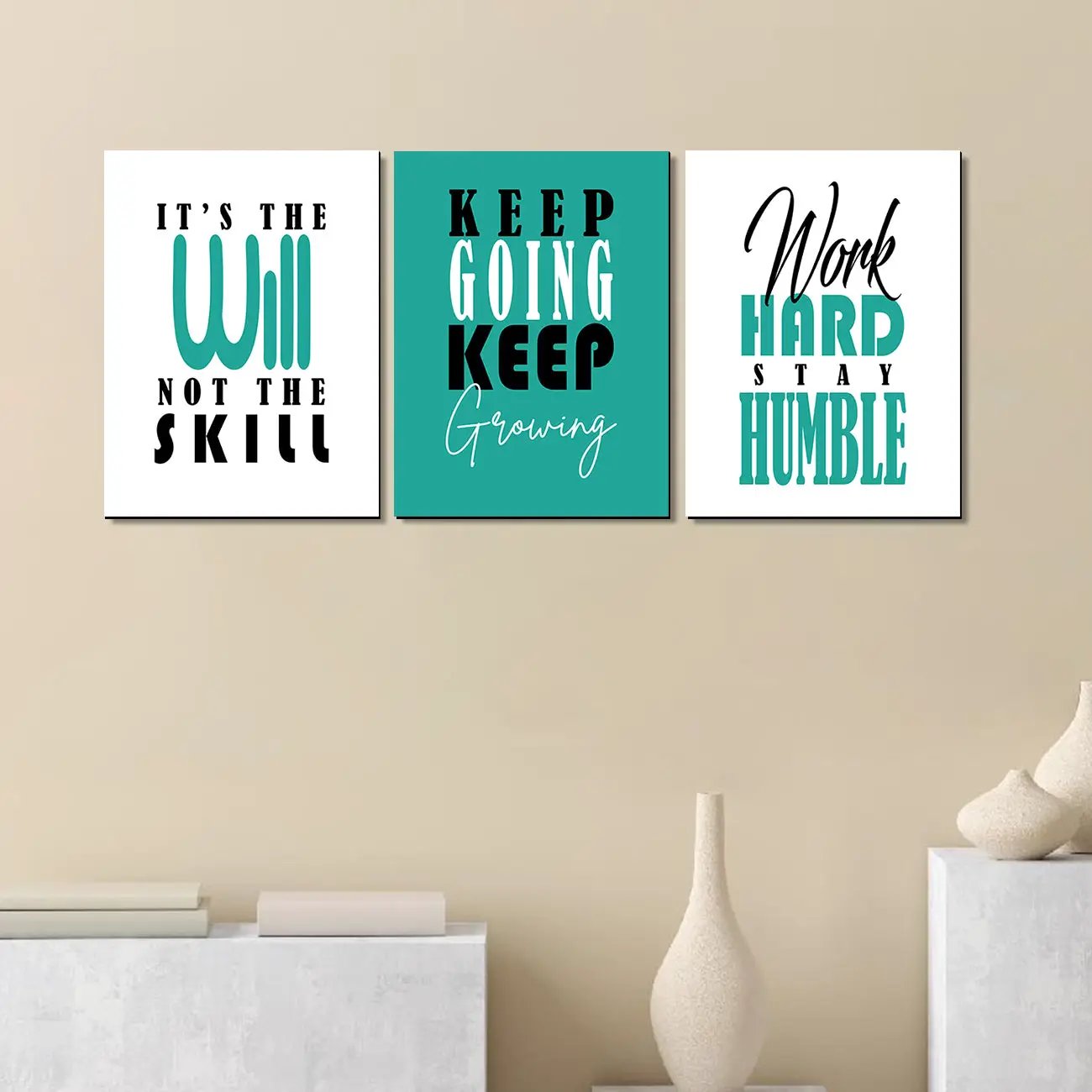 Motivational Quote Panels for Home and Office Decor - Quotes Art for L ...