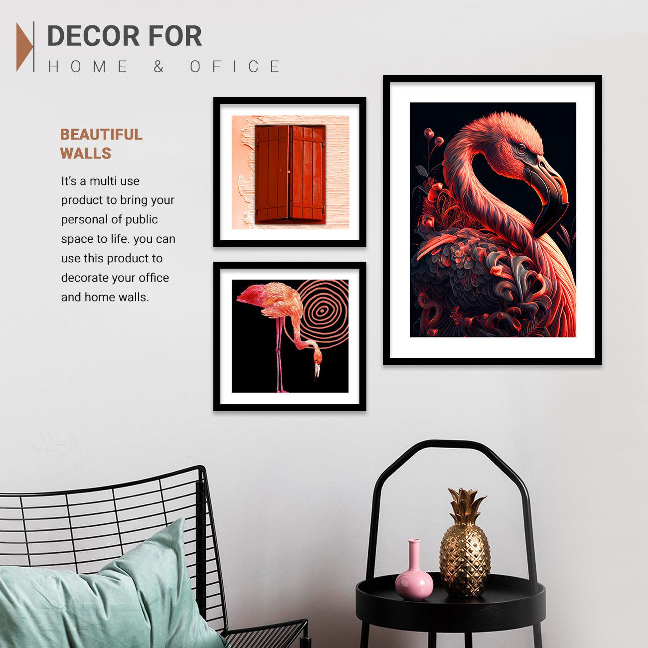 Framed Nature Inspired Modern Abstracts for Gallery Wall , Home , Livi ...