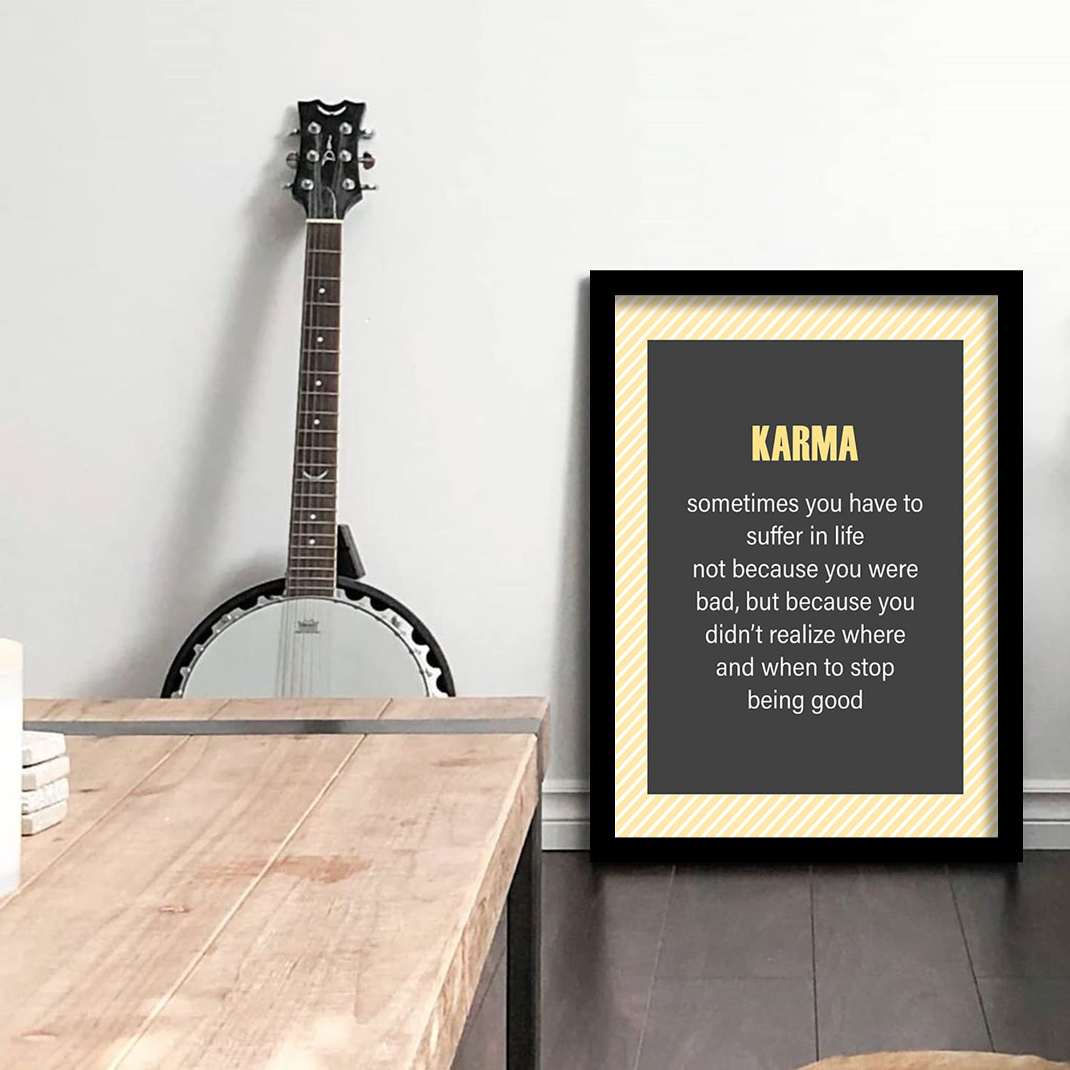 Karma Quotes Frame for Wall Decor - Kotart