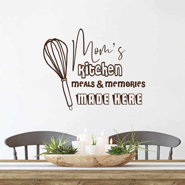 Kitchen Quotes Wall Stickers / Decals - Removable Vinyl Wall Decals