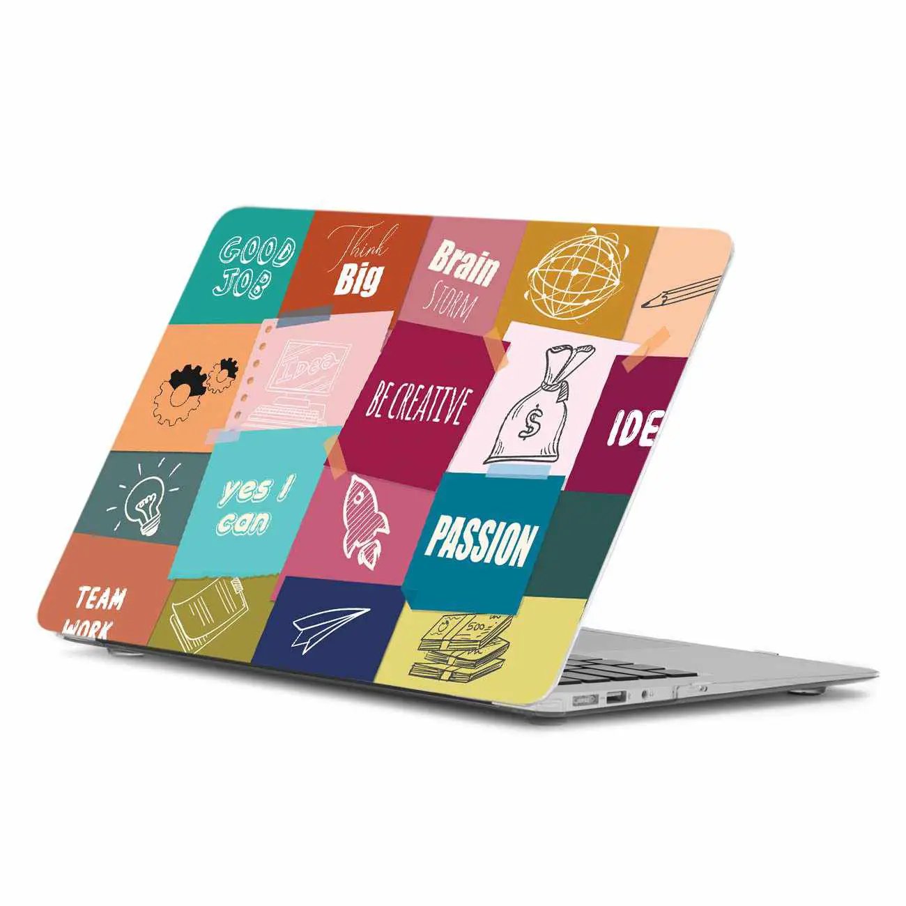 Kotart Motivational Doodle Design Laptop Skins for All Laptops Upto 15