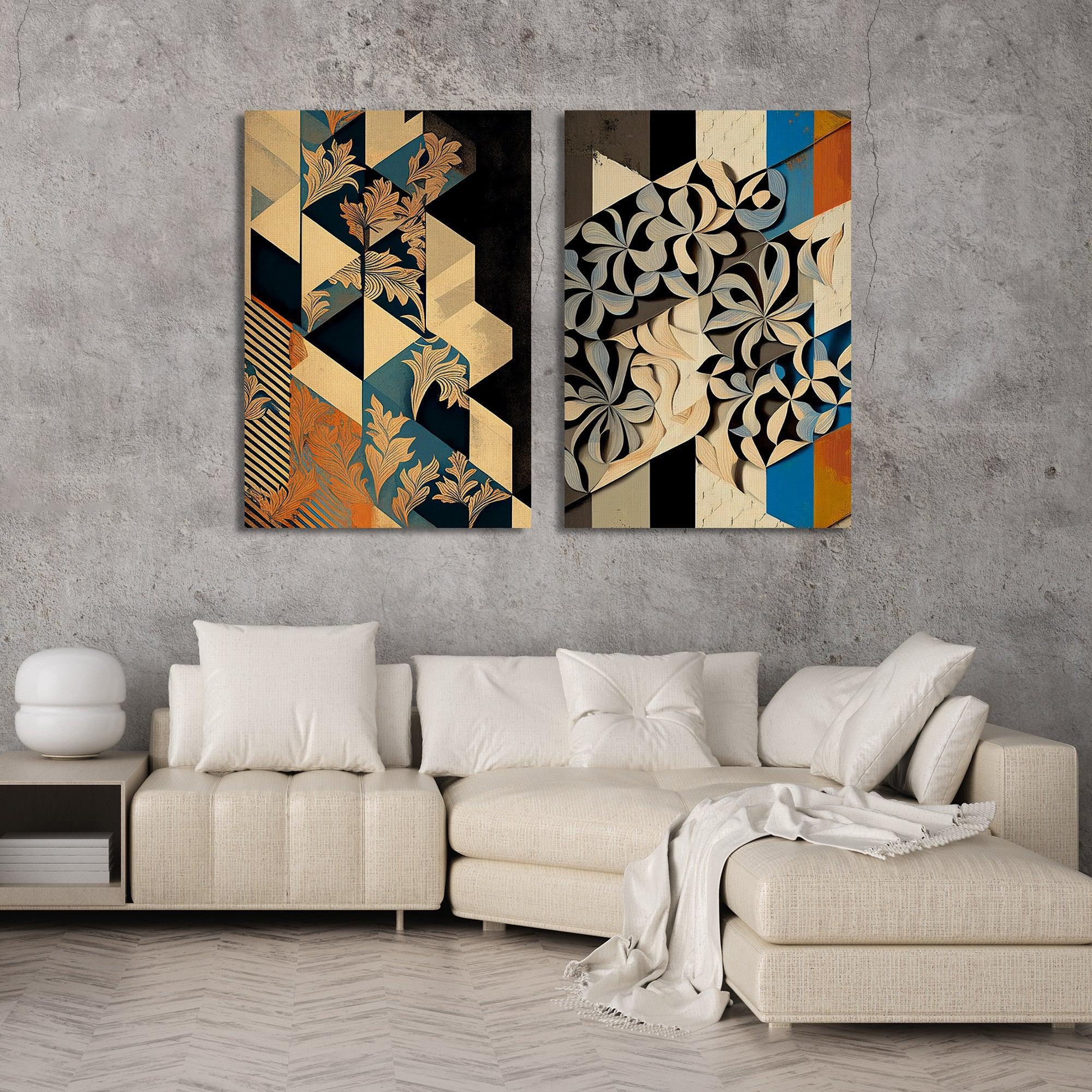 Modern Art Canvas Prints - Abstract Art Canvas Prints for Living Room ...