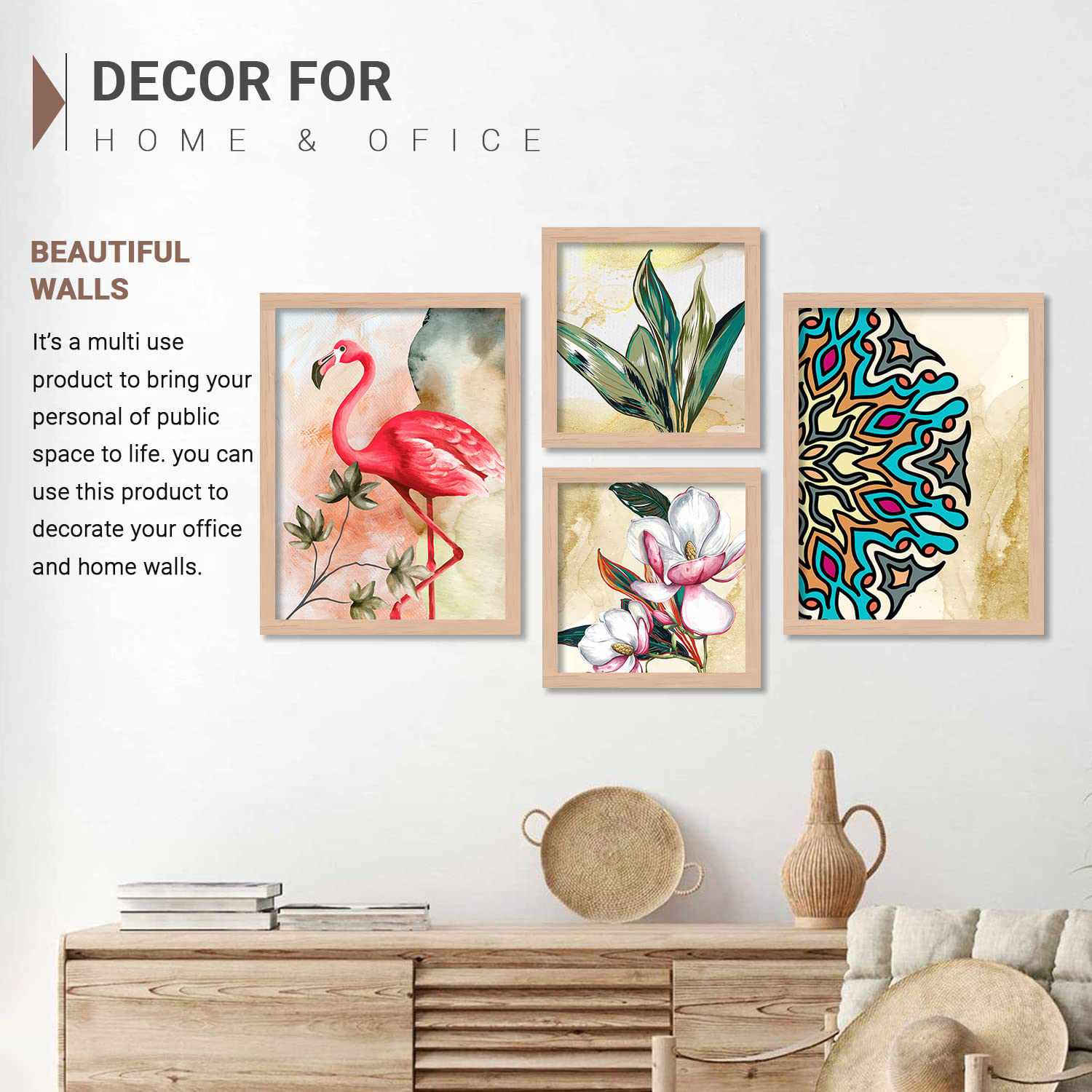 Modern Wall Posters / Prints with Frame – Kotart