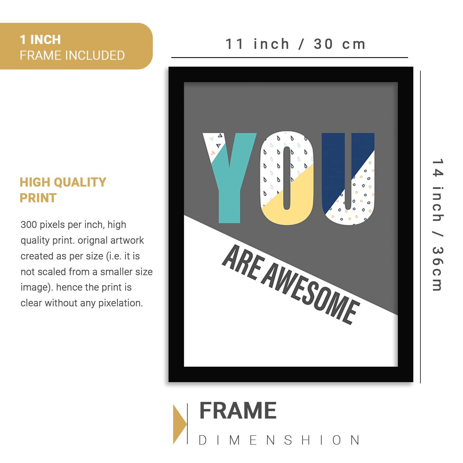 Motivational Quotes Framed Posters – Kotart