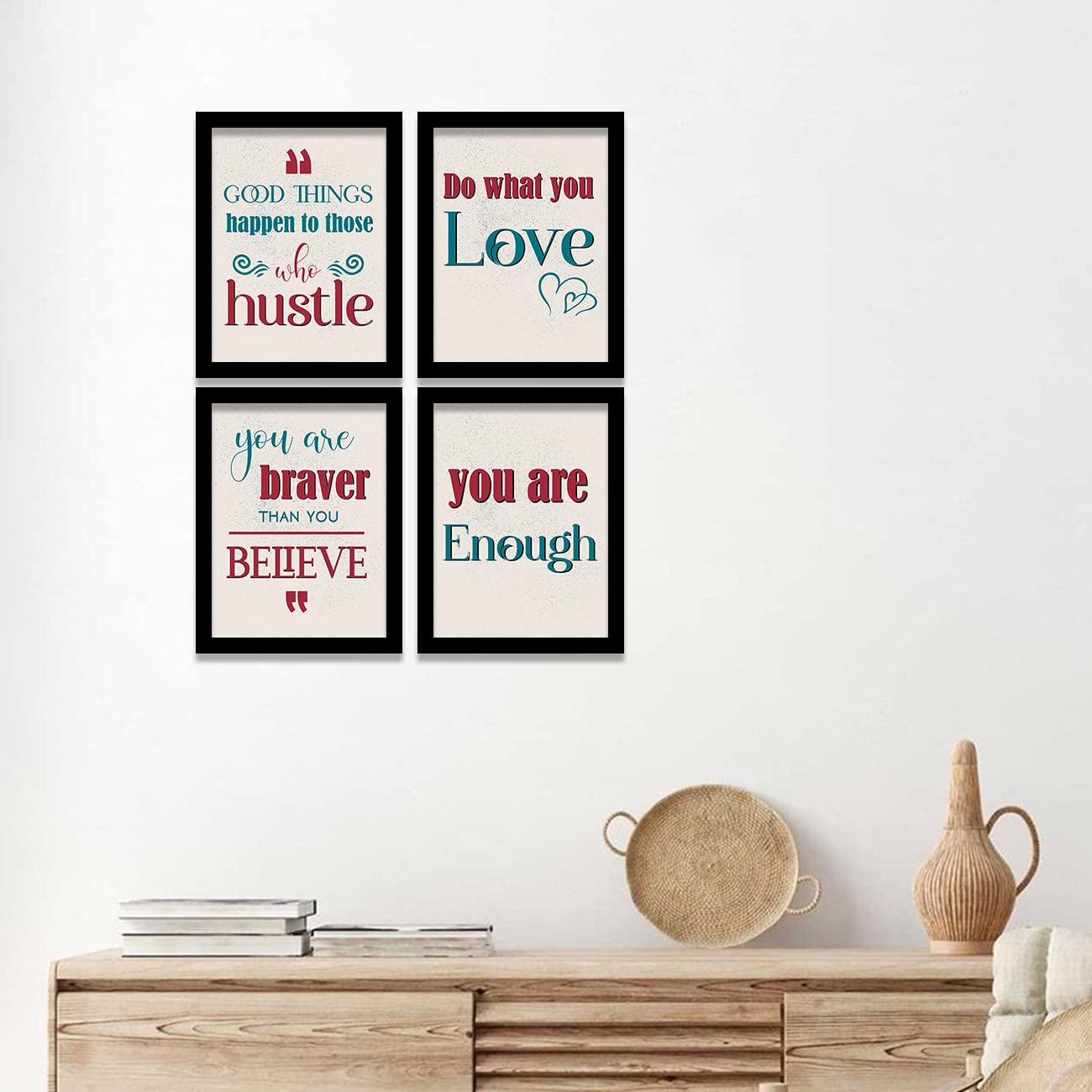 Motivational Quotes Framed Posters - Kotart