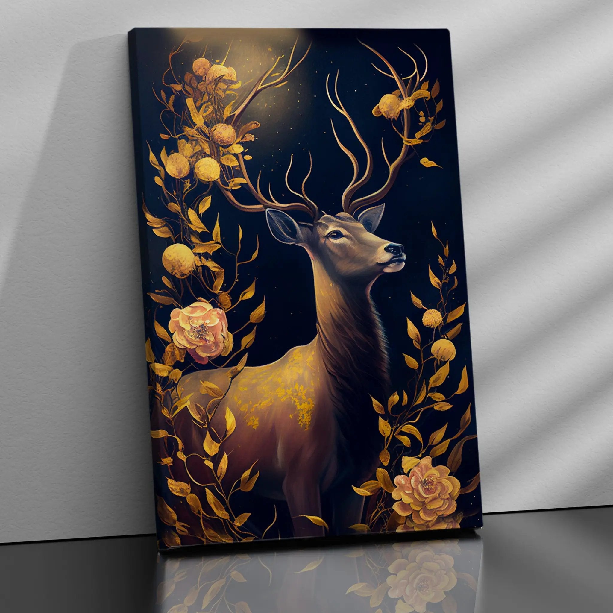 Deer Canvas Painting Ideas The 85 Best Large Canvas Painting Ideas For