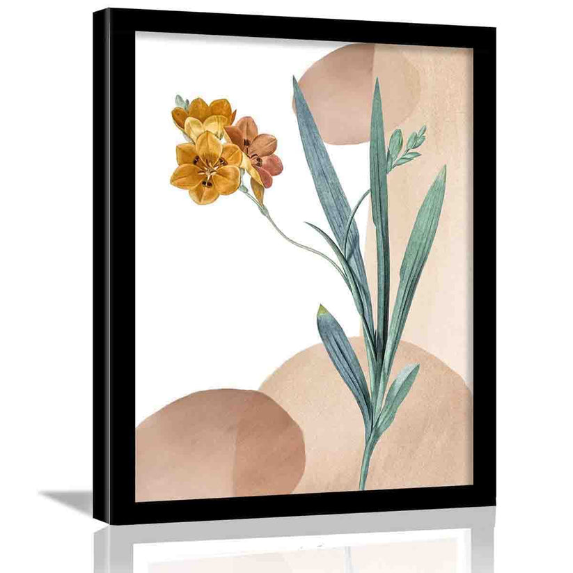 Nature Inspired Modern Art Print with Frame – Kotart