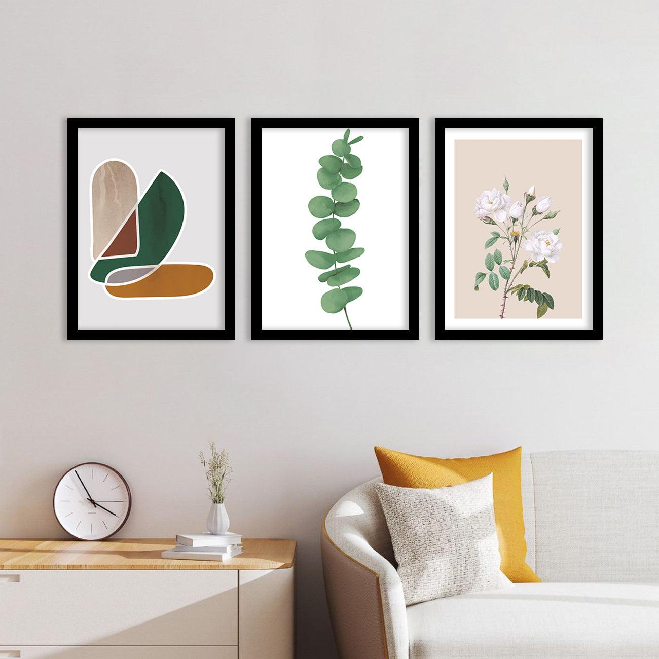 Nature Theme Modern Art Wall Arts with Frame : Abstract Art – Kotart