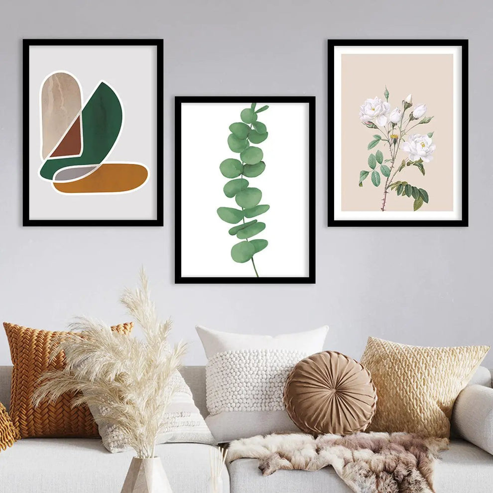 Nature Theme Modern Art Wall Arts with Frame : Abstract Art – Kotart