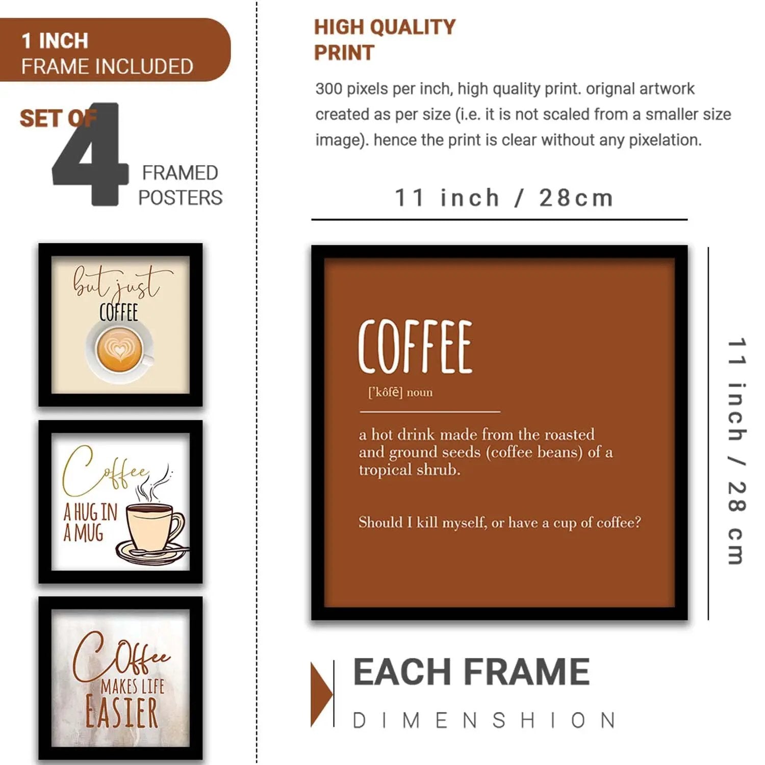 Quotes Frames for Restaurant Cafe Wall Deco – Kotart