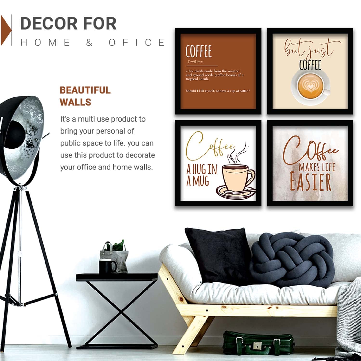 Quotes Frames for Restaurant Cafe Wall Deco – Kotart