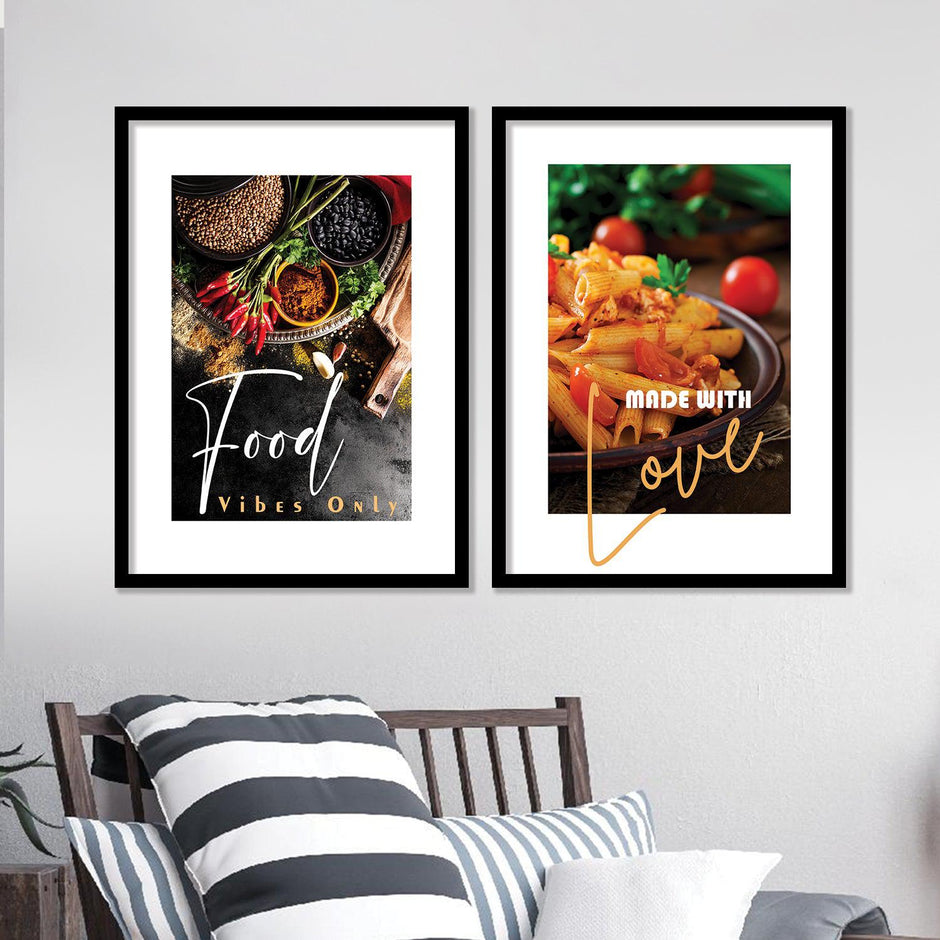 Wall Decor for Kitchens and Restaurants - Posters and Paintings with ...