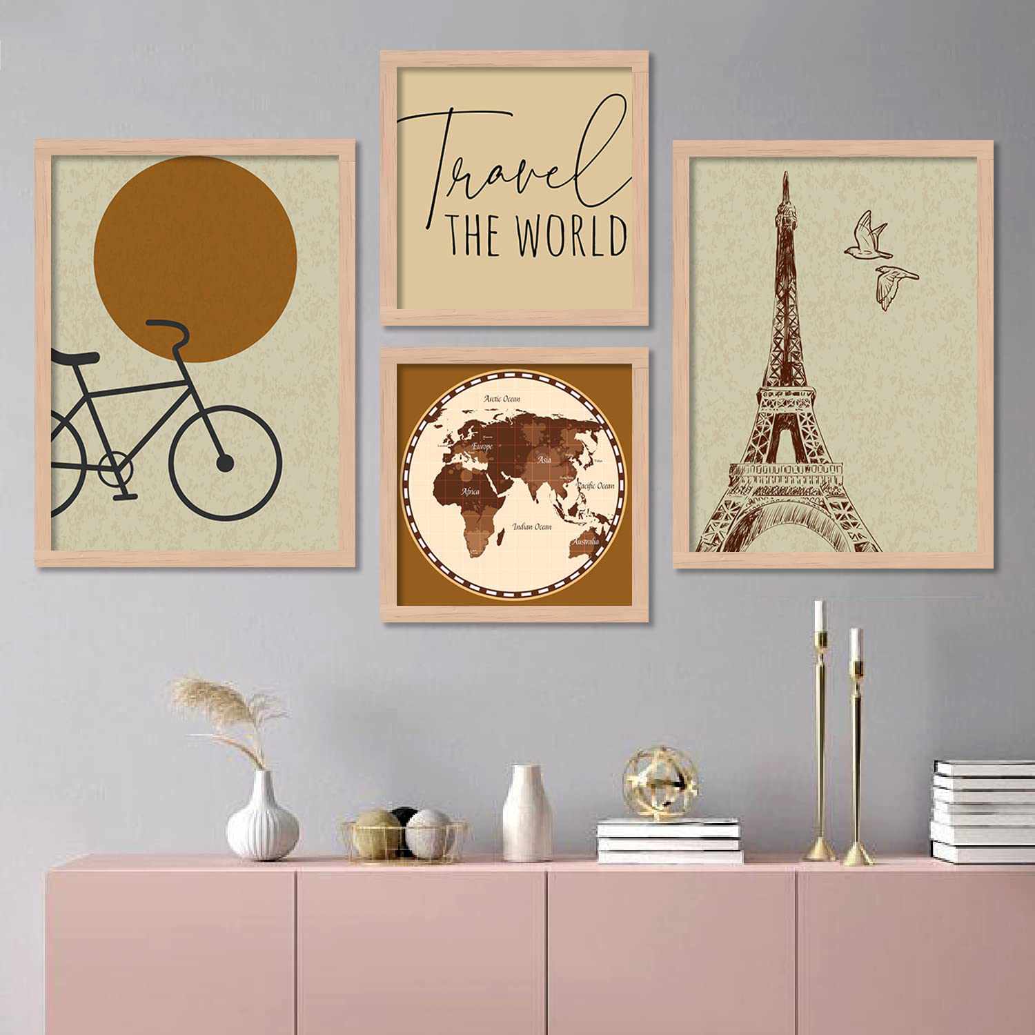Travel Theme Modern Art Wall Decor - Kotart